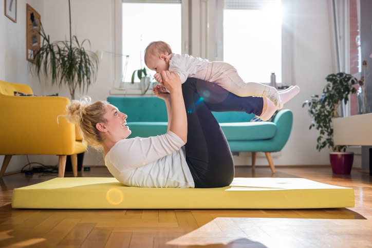 Getting Back in Shape: Fun Exercises To Do with Your Baby